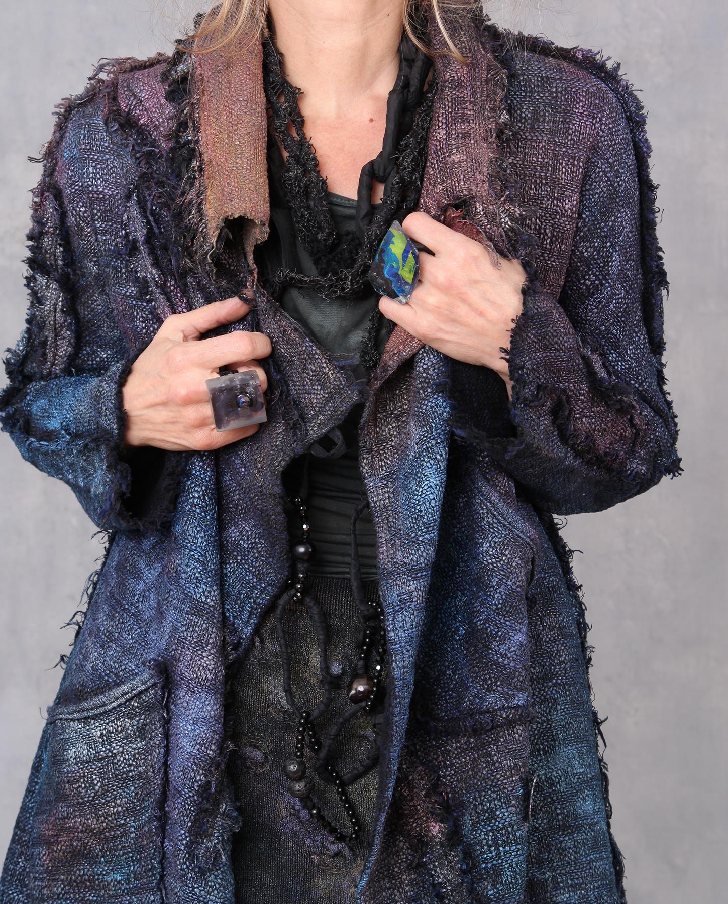 Art-to-Wear by Tatiana Palnitska - 'un-chained No.1' long chain link ...