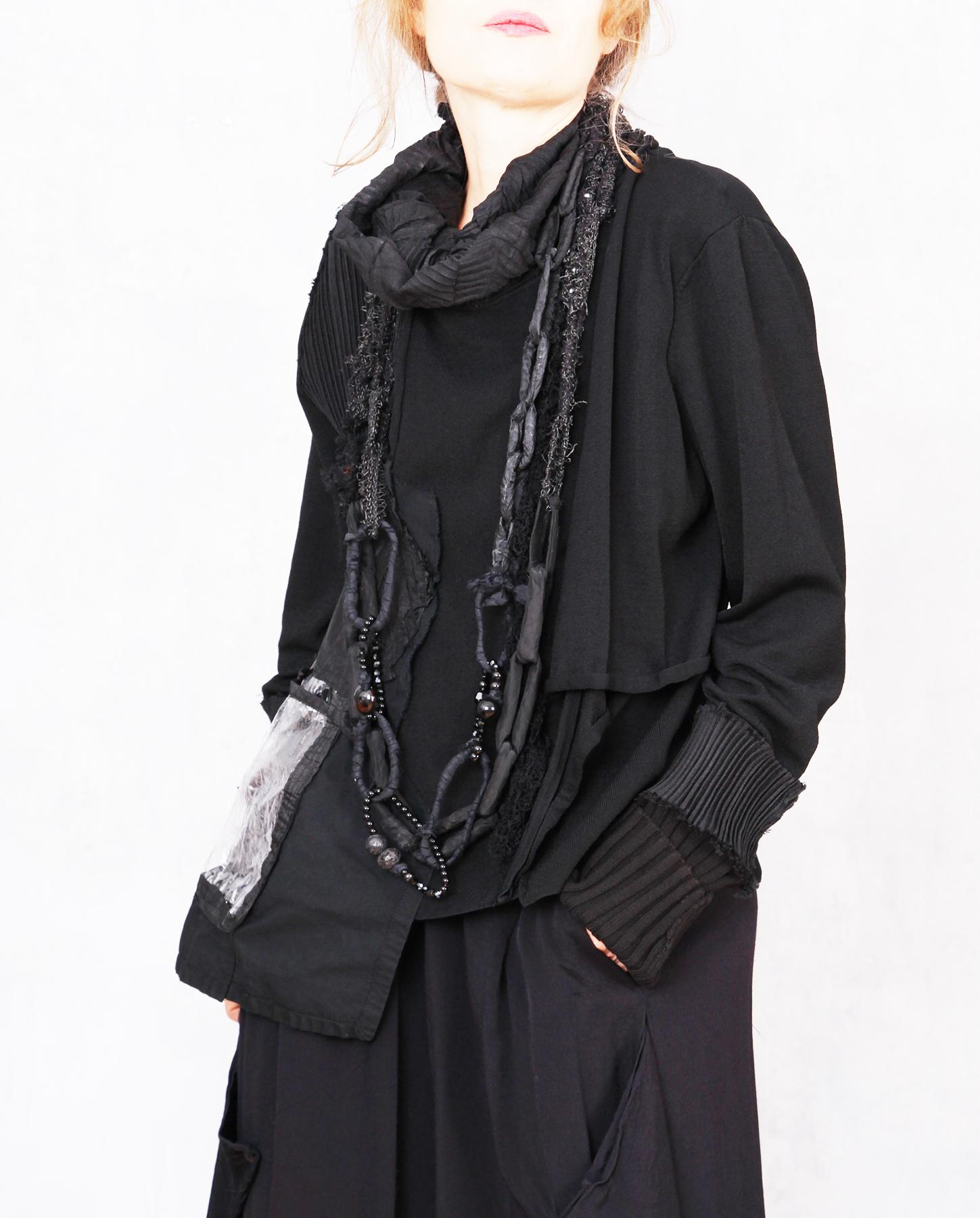 Art-to-Wear by Tatiana Palnitska - 'un-chained No.1' long chain link ...