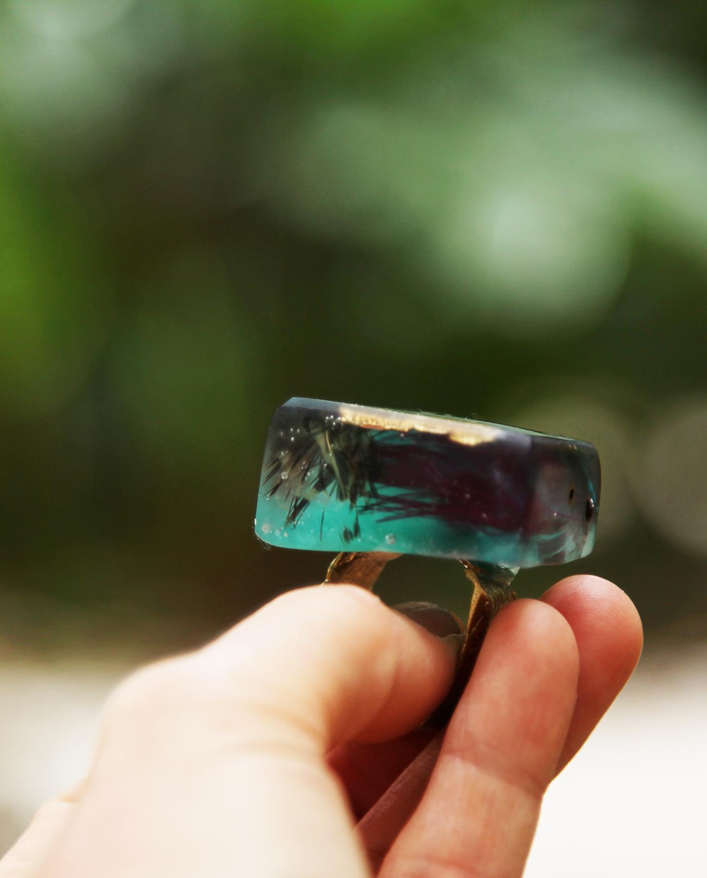 Art-to-Wear by Tatiana Palnitska - 'peacock fantasy' hand-carved ...