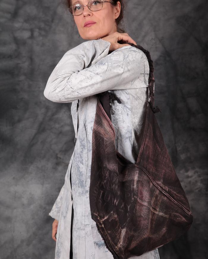 Art-to-Wear by Tatiana Palnitska - hand-printed distressed canvas ...