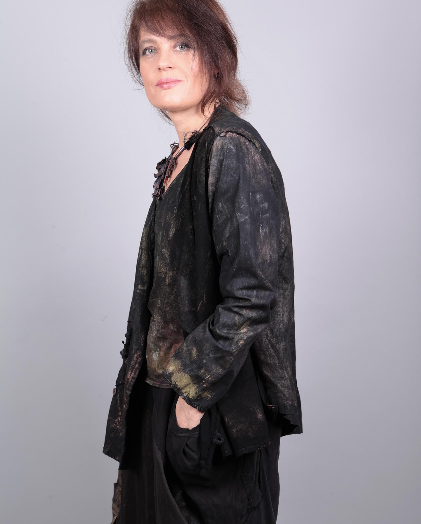 Art-to-Wear by Tatiana Palnitska - one-size loose-fitting subtle colors ...