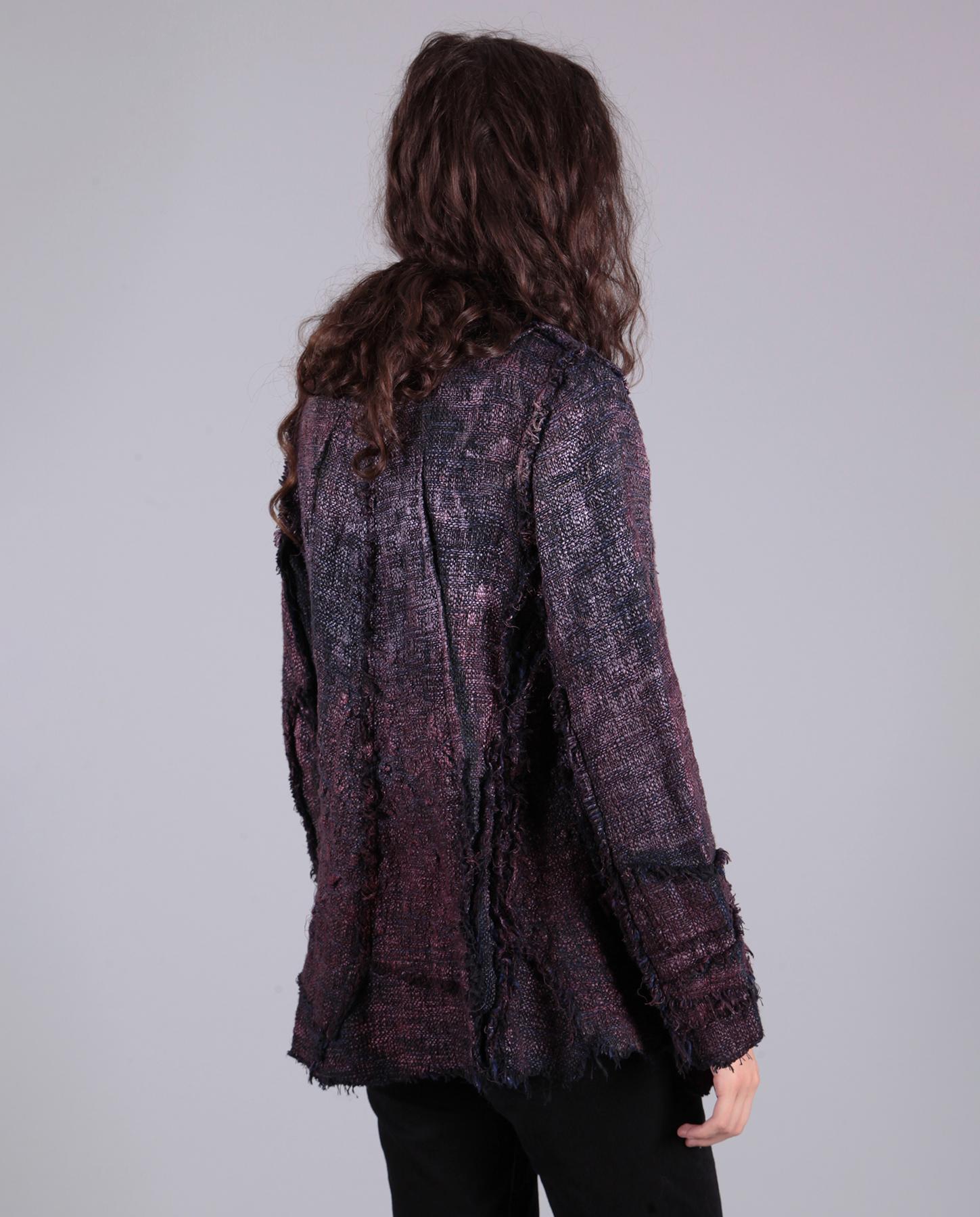 Art-to-Wear by Tatiana Palnitska - 'blush-n-blues' distressed ombre ...