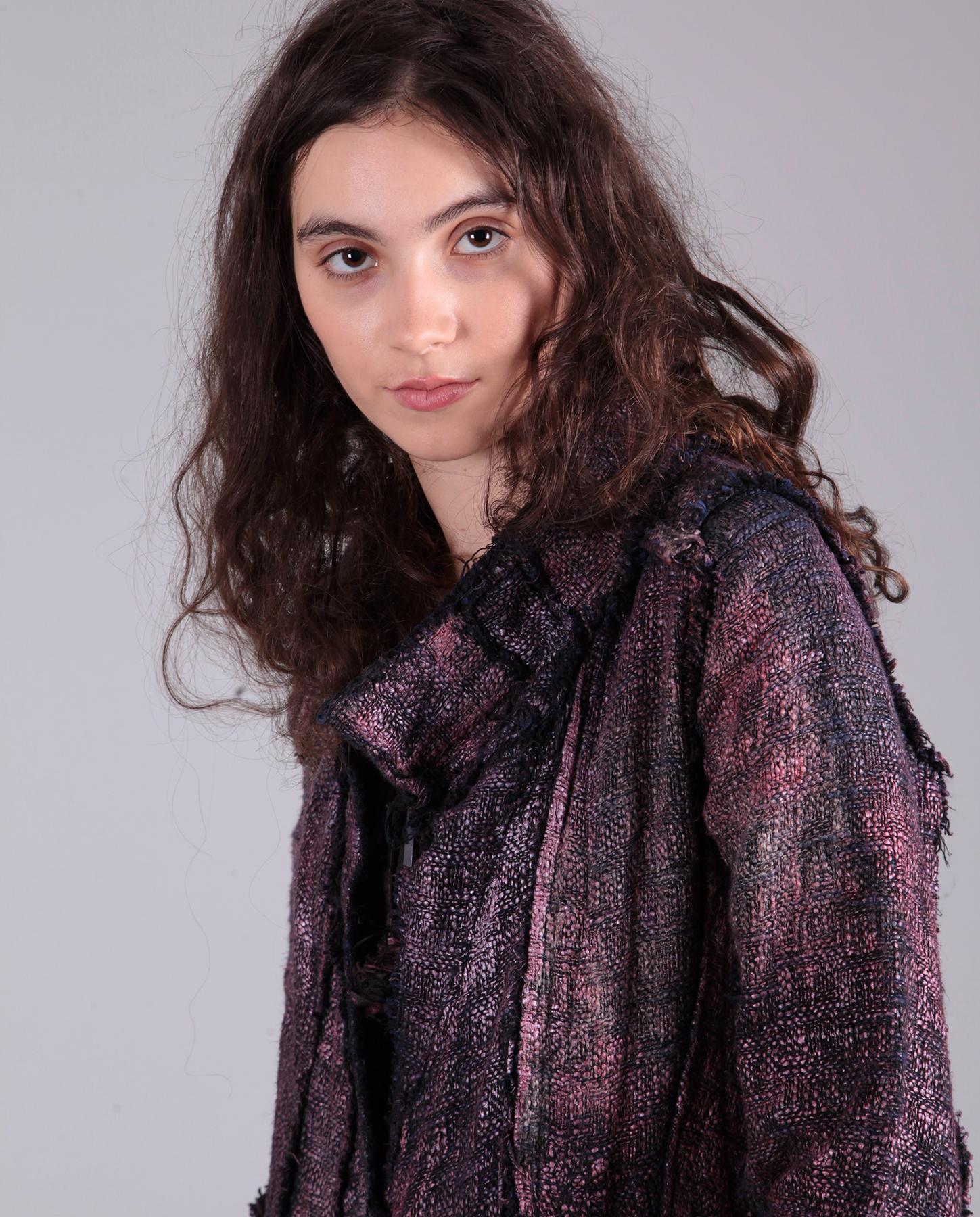 Art-to-Wear by Tatiana Palnitska - 'blush-n-blues' distressed ombre ...