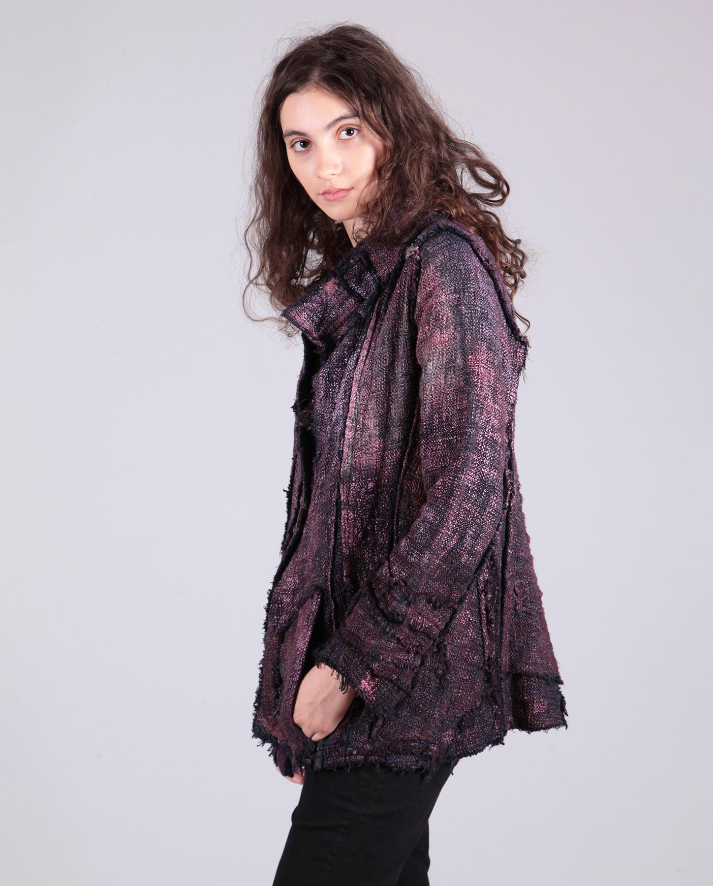 Art-to-Wear by Tatiana Palnitska - 'blush-n-blues' distressed ombre ...