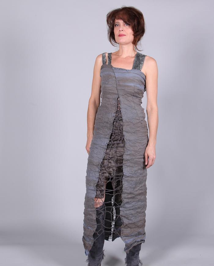 Art-to-Wear by Tatiana Palnitska - couture body-hugging maxi dress ...